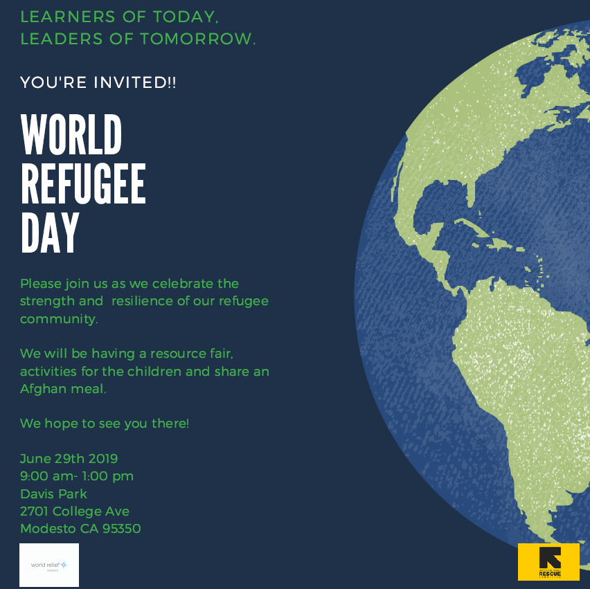 World Refugee Day 6/29/2019 - HPSJ/MVHP