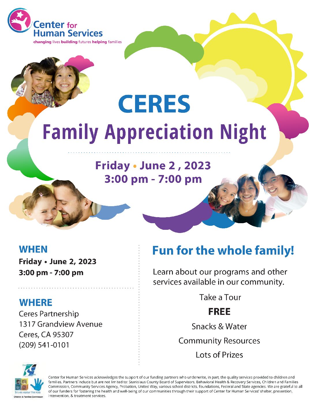 CERES FAMILY FUN FEST EVENT - HPSJ/MVHP