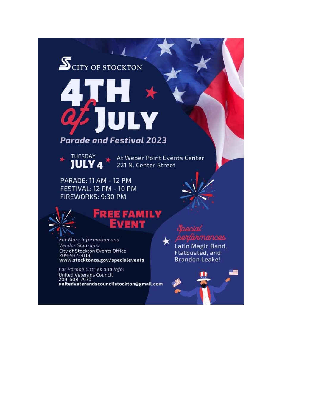 4TH OF JULY PARADE AND FESTIVAL 2023 - HPSJ/MVHP