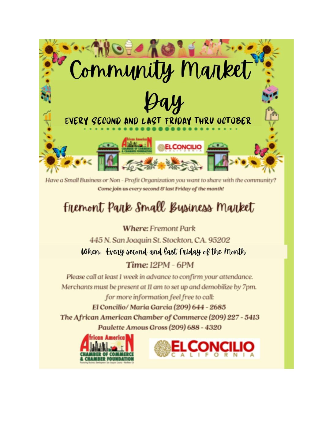 KICKOFF COMMUNITY MARKET DAY - HPSJ/MVHP