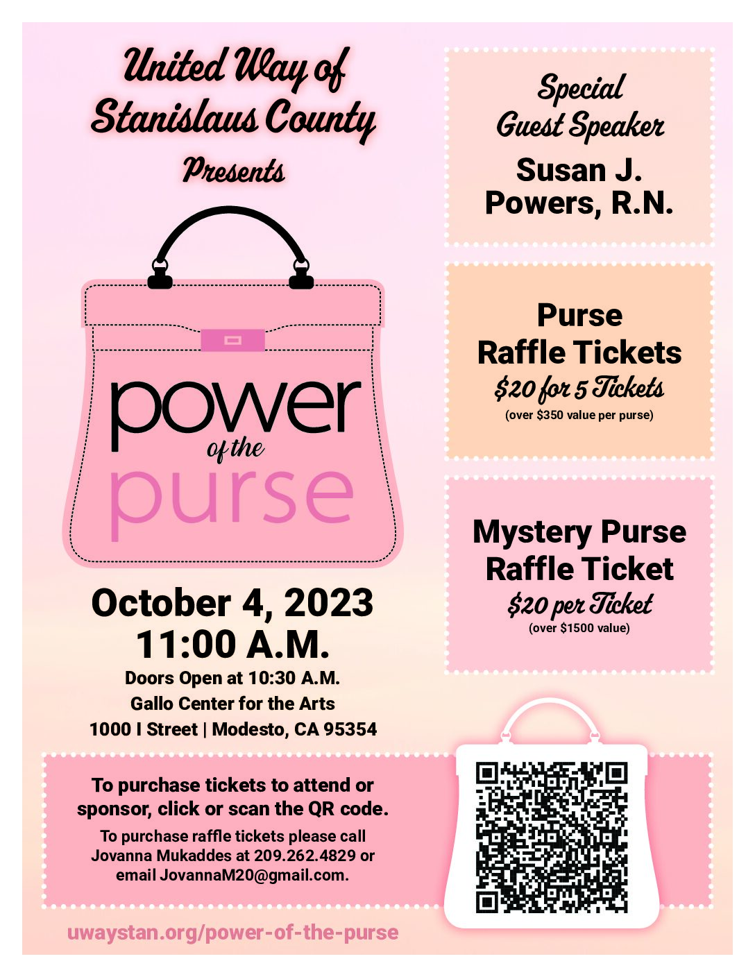 26TH ANNIVERSARY POWER OF THE PURSE - HPSJ/MVHP