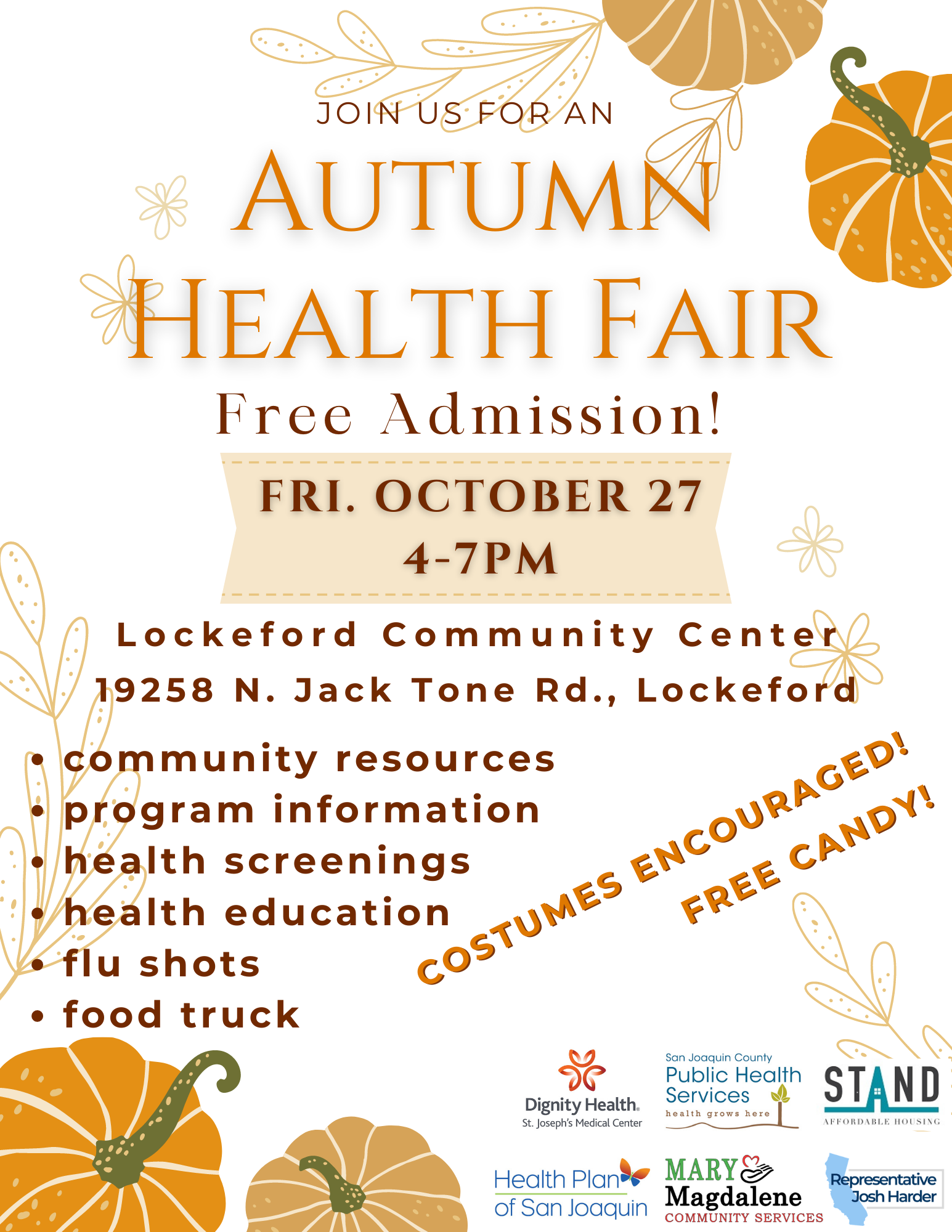 AUTUMN HEALTH FAIR - HPSJ/MVHP