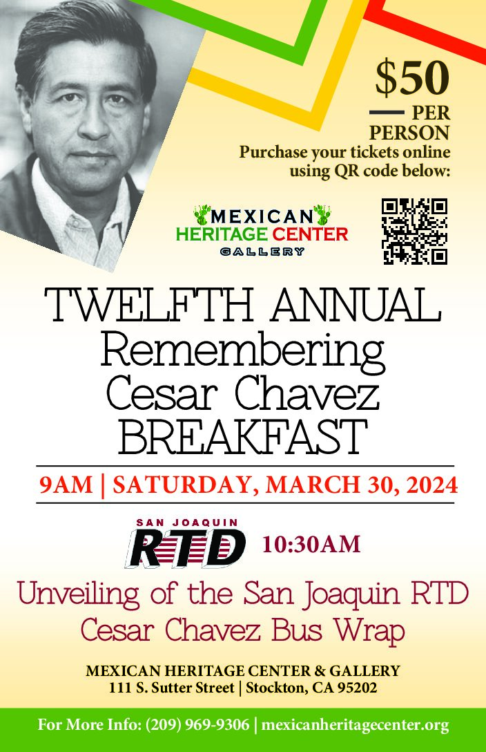 TWELFTH ANNUAL REMEMBERING CESAR CHAVEZ BREAKFAST - HPSJ/MVHP