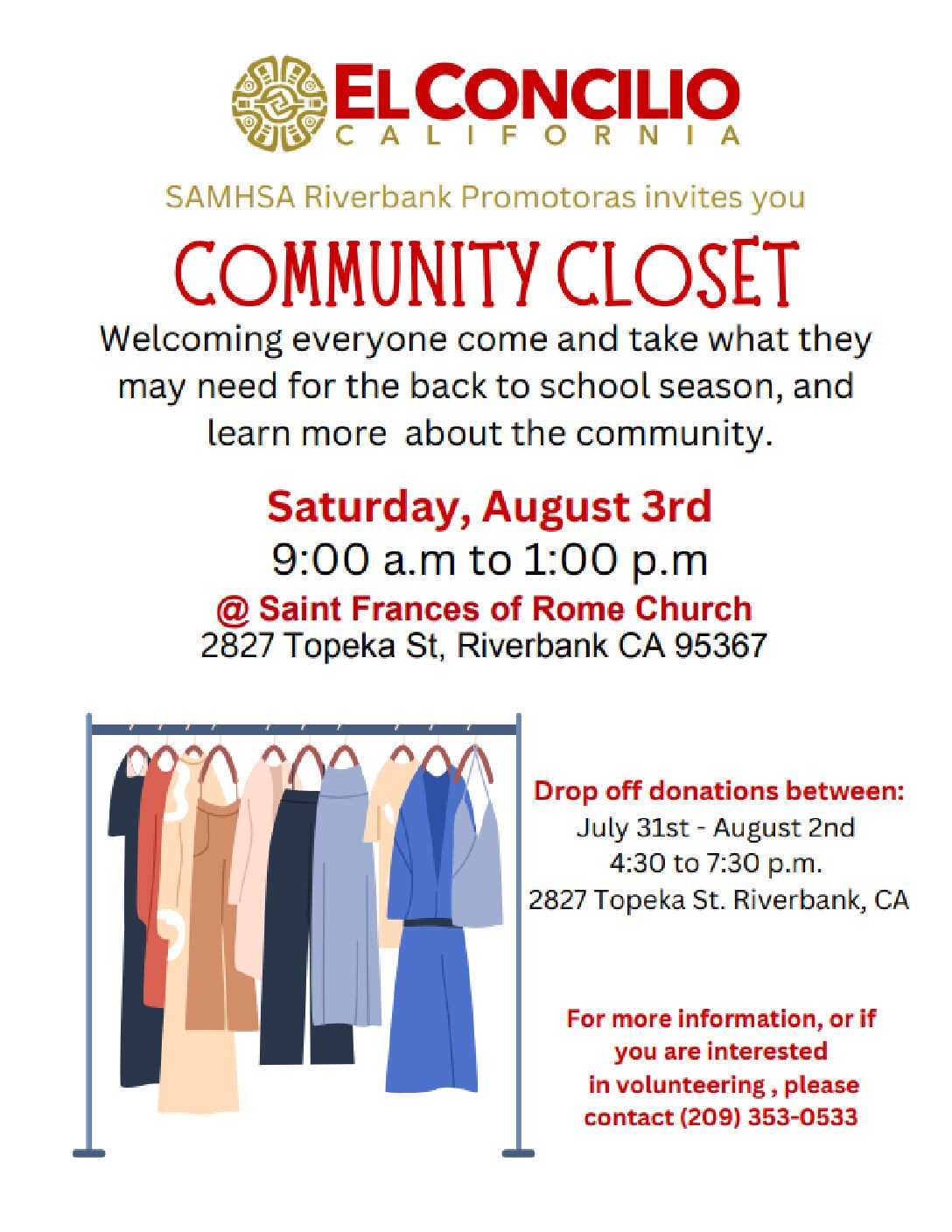 COMMUNITY CLOSET - HPSJ/MVHP