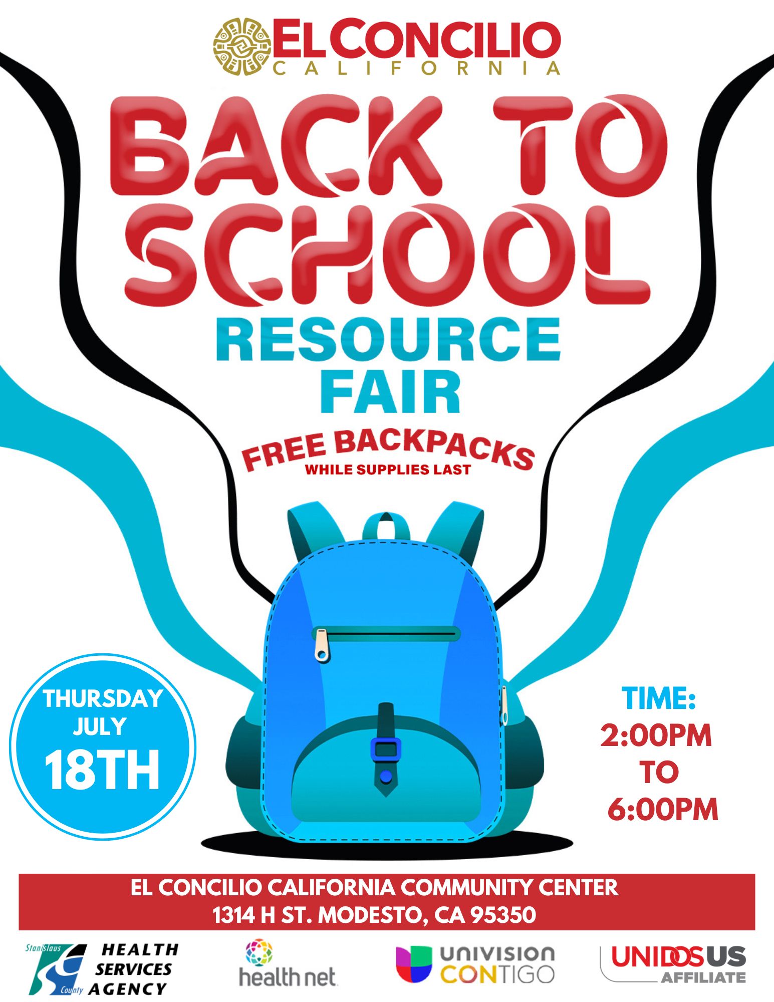 Back To School Resource Fair Hpsj Mvhp