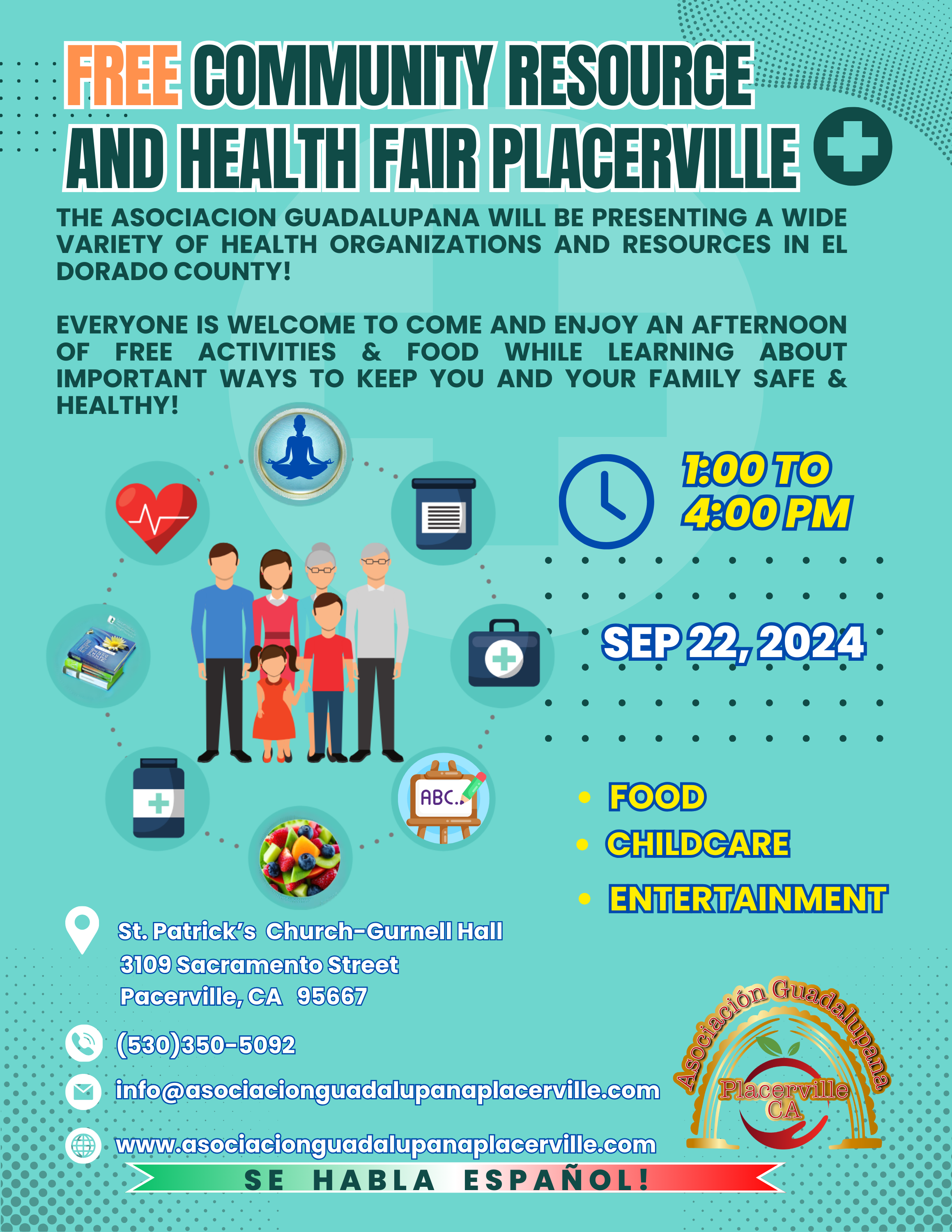 FREE COMMUNITY RESOURCE AND HEALTH FAIR - HPSJ/MVHP