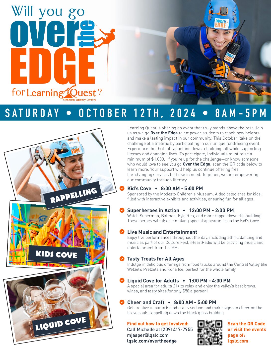 OVER THE EDGE EVENT - HPSJ/MVHP