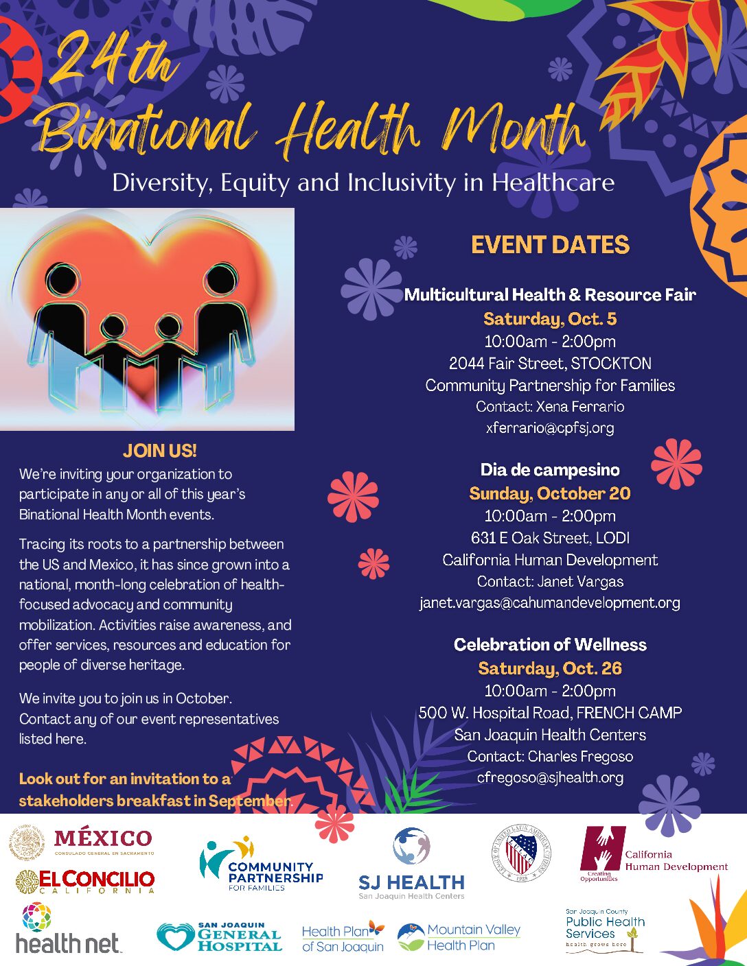 24TH BINATIONAL HEALTH MONTH - HPSJ/MVHP