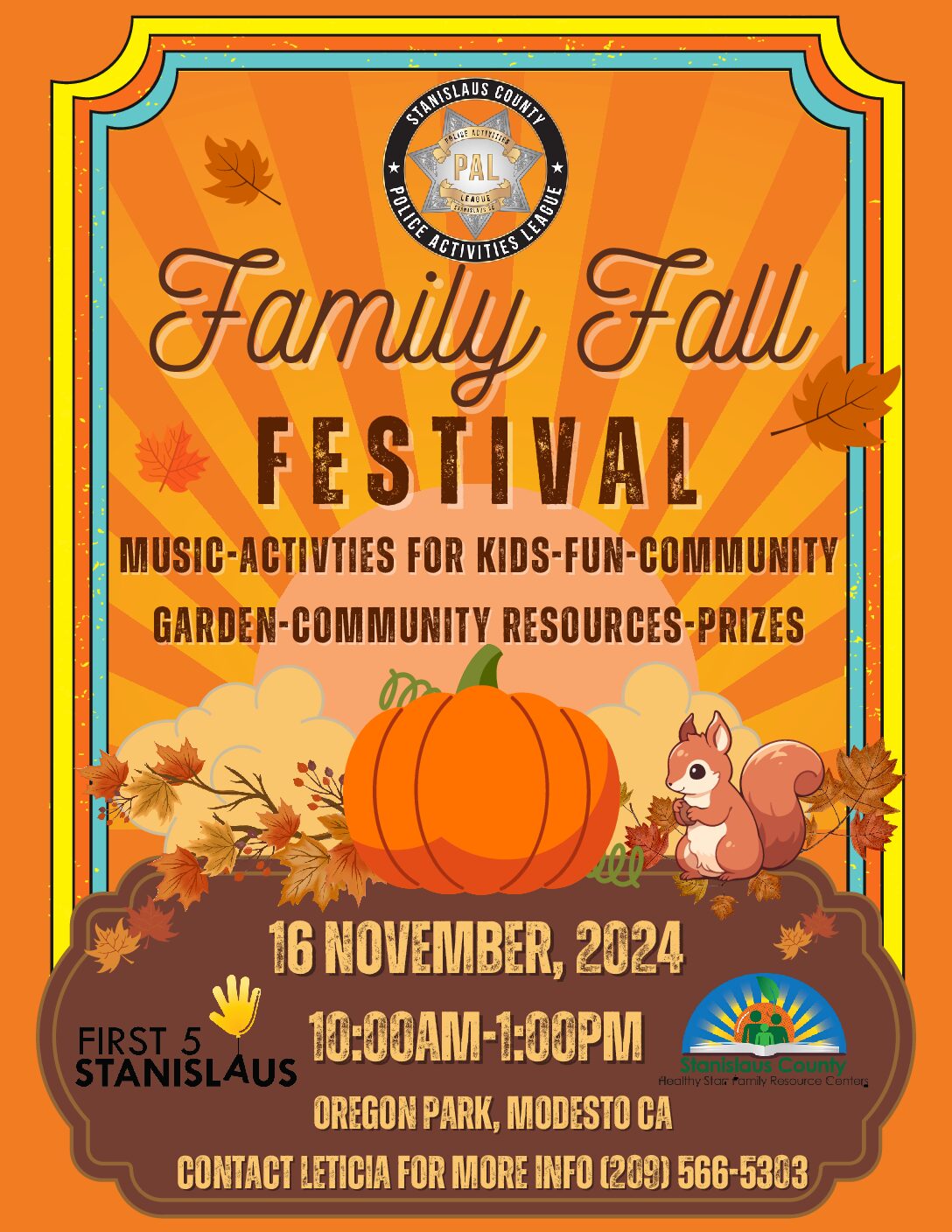 FAMILY FALL FESTIVAL - HPSJ/MVHP
