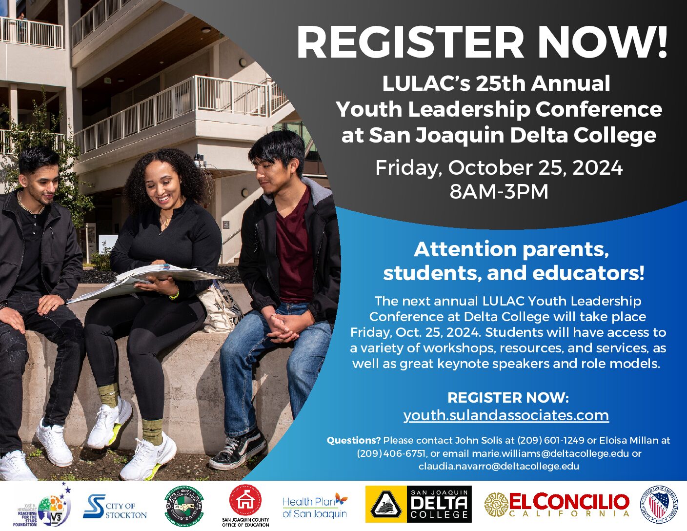 LULAC'S 25TH ANNUAL YOUTH LEADERSHIP CONFERENCE - HPSJ/MVHP