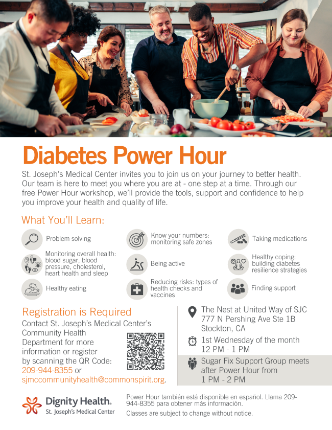 DIABETES POWER HOUR - HPSJ/MVHP