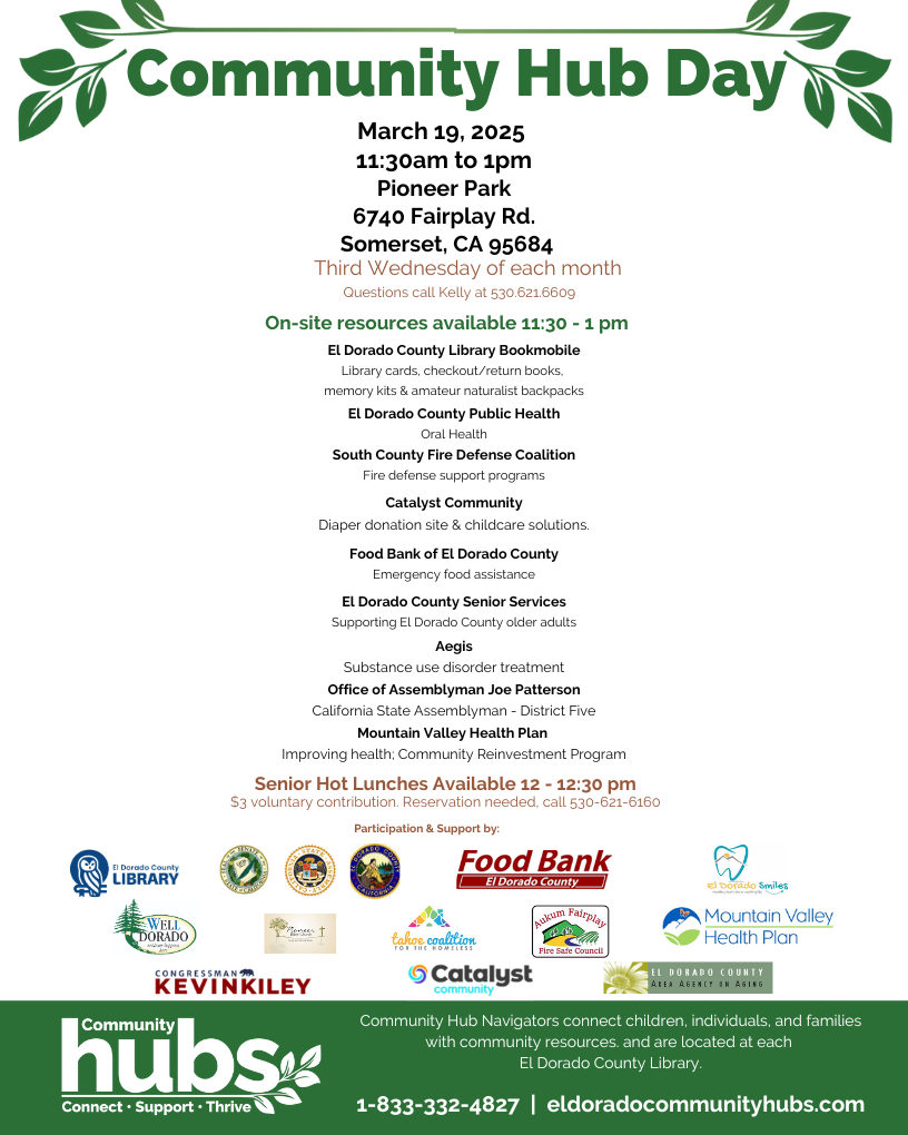 COMMUNITY HUB DAY - HPSJ/MVHP