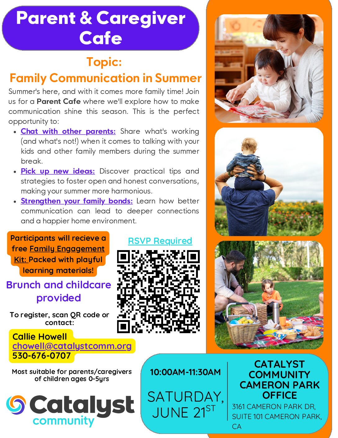 PARENT & CAREGIVER CAFE - HPSJ/MVHP