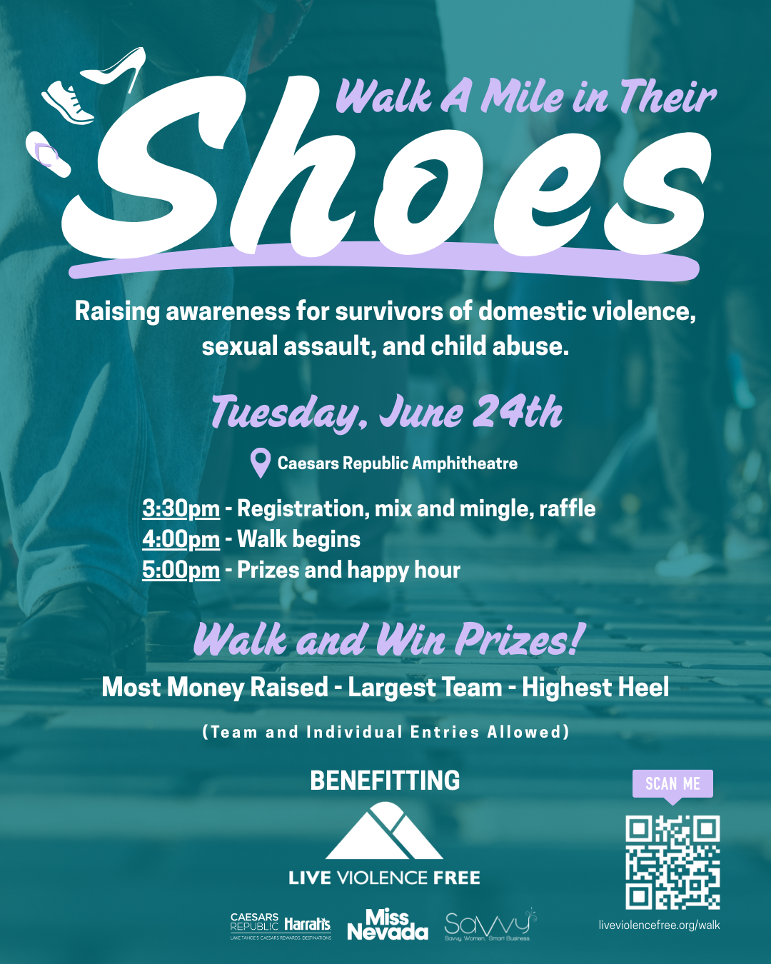 WALK A MILE IN THEIR SHOES - HPSJ/MVHP