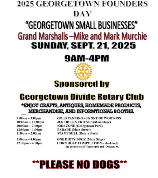 GEORGETOWN FOUNDERS DAY - HPSJ/MVHP