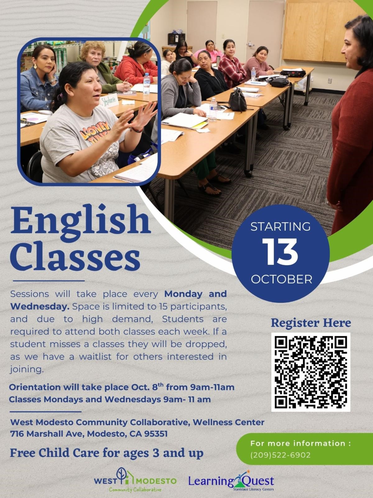 ENGLISH CLASSES - HPSJ/MVHP